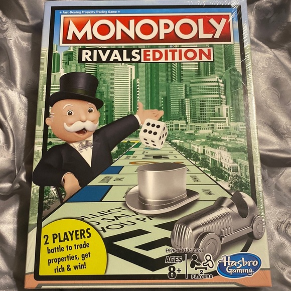 Hasbro | Toys | Monopoly Rivals Edition Game | Poshmark
